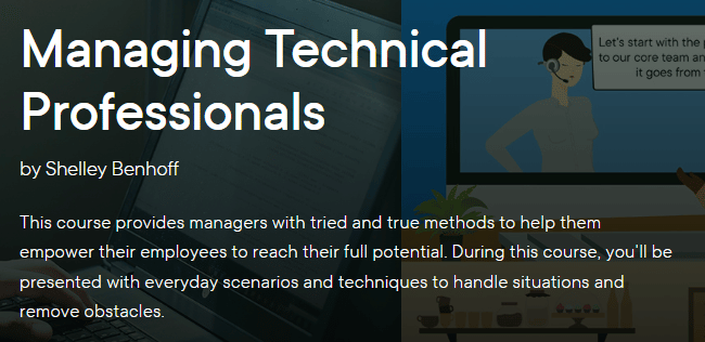 Managing Technical Professionals - Course Update on Pluralsight!
