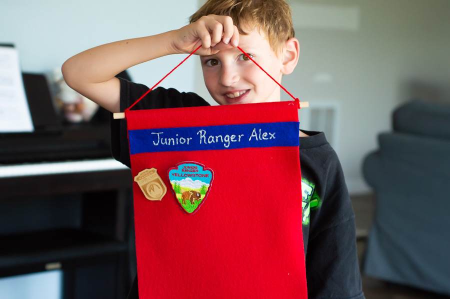 DIY Jr Ranger Badge Display | Homan at Home
