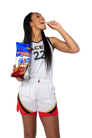 HOMBRE1 | WNBA Star A’ja Wilson Becomes Ruffles Latest Chip Deal Partner