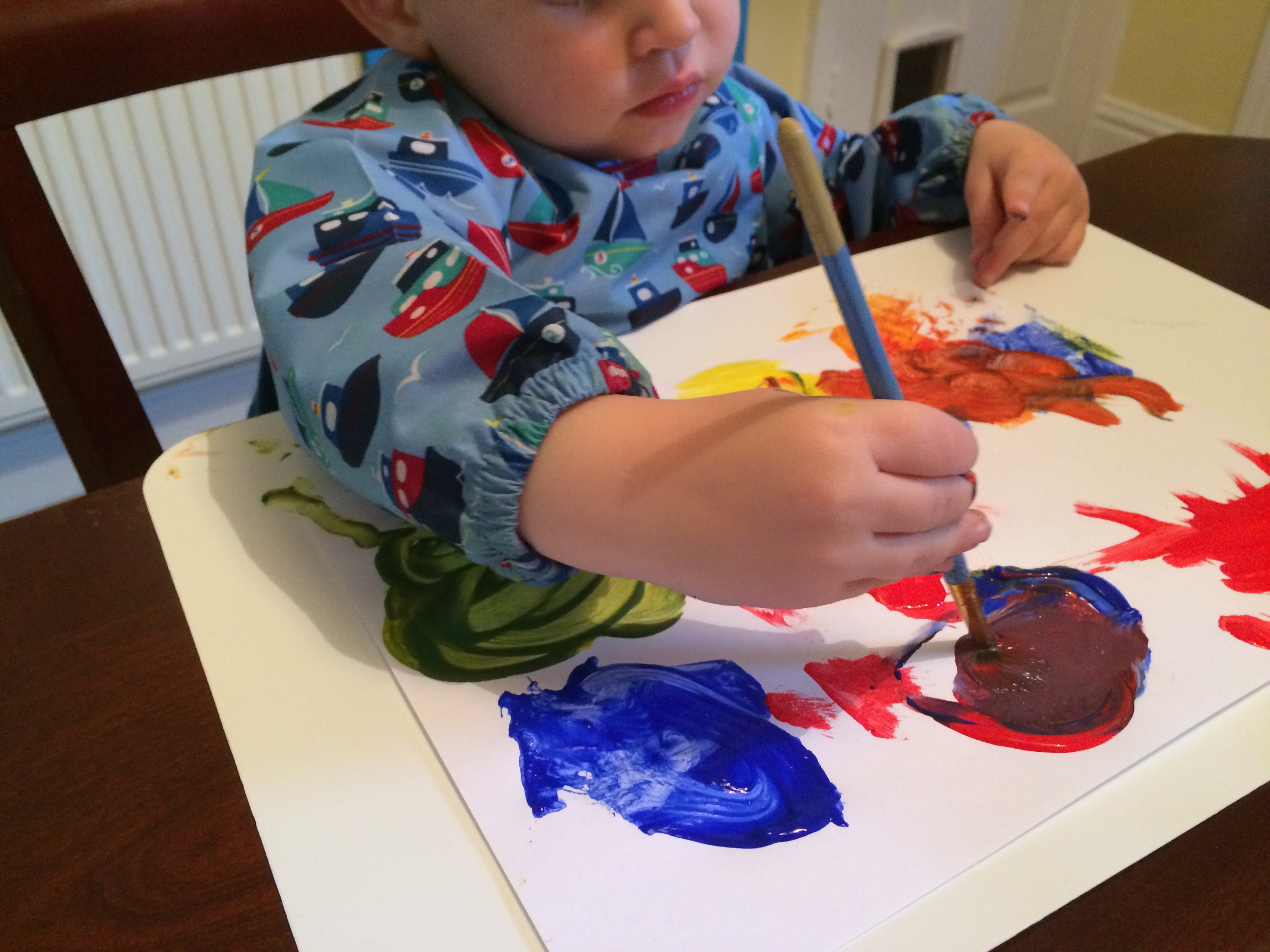 Painting Mouse Paint