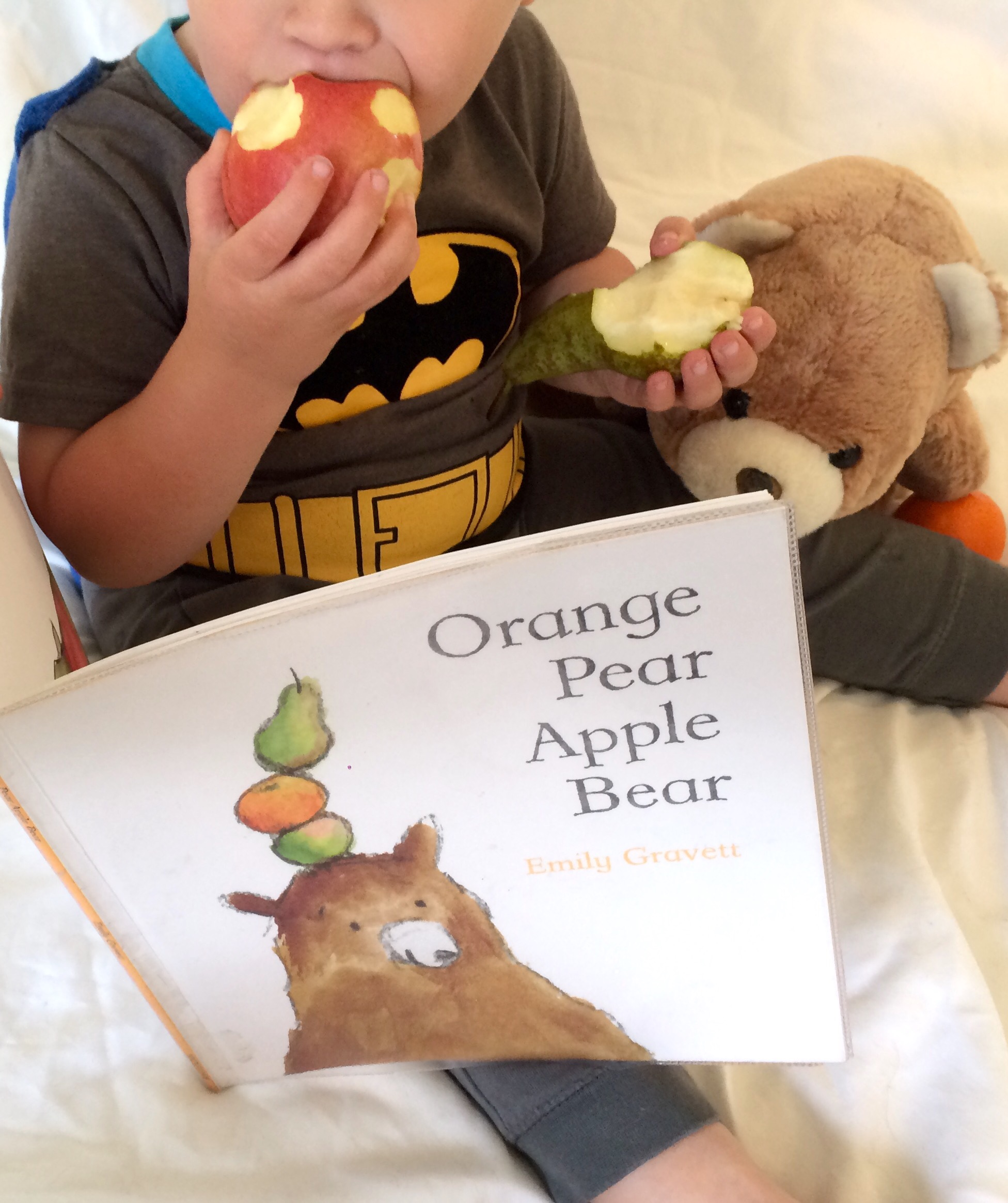 Orange Pear Apple Bear