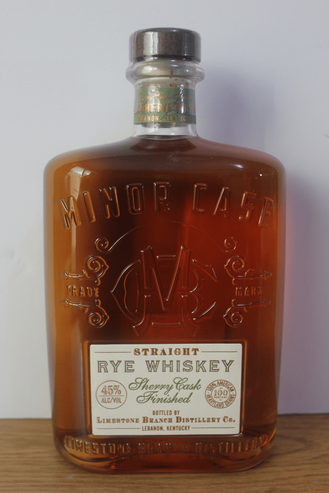 Minor Case Straight Sherry Cask Finished Rye Whiskey 750mL – Honest ...