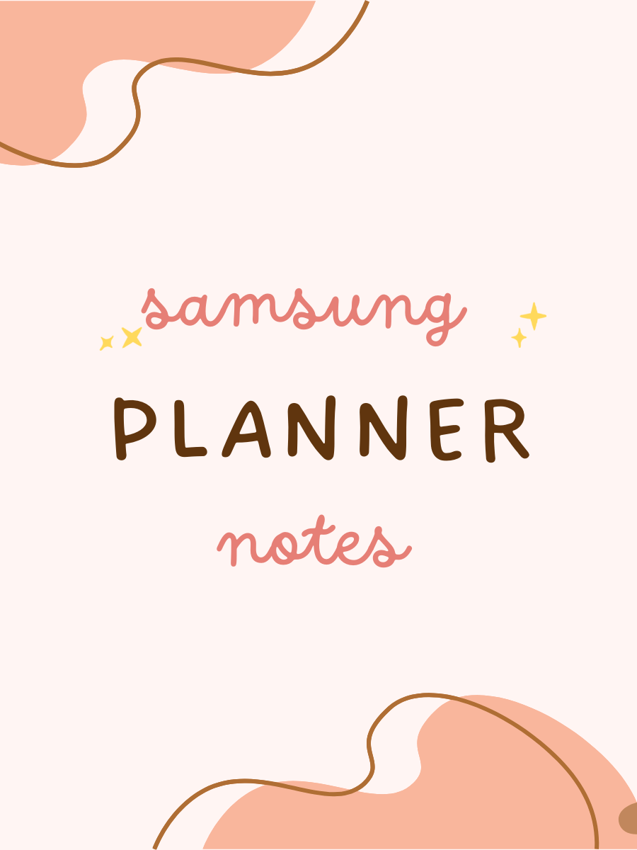 HOW TO USE BOHO SAMSUNG NOTES PLANNER - HoneynButterfly