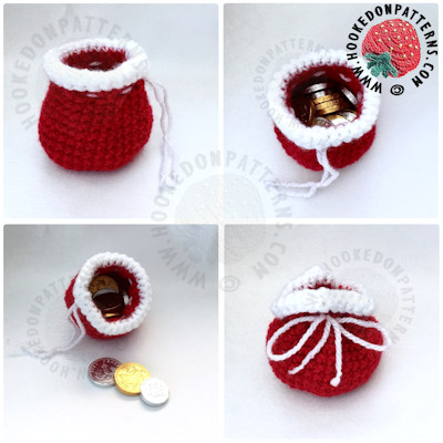 Free Crochet Santa Sack Pattern - Hooked On Patterns