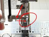How To Use The Built In Needle Threader On The Janome 8200 Sewing