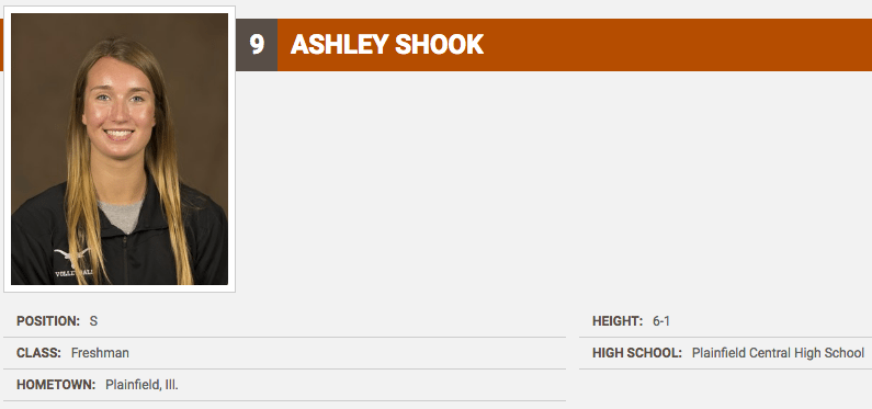 Texas Volleyball: Getting to know Ashley Shook - Horns Illustrated
