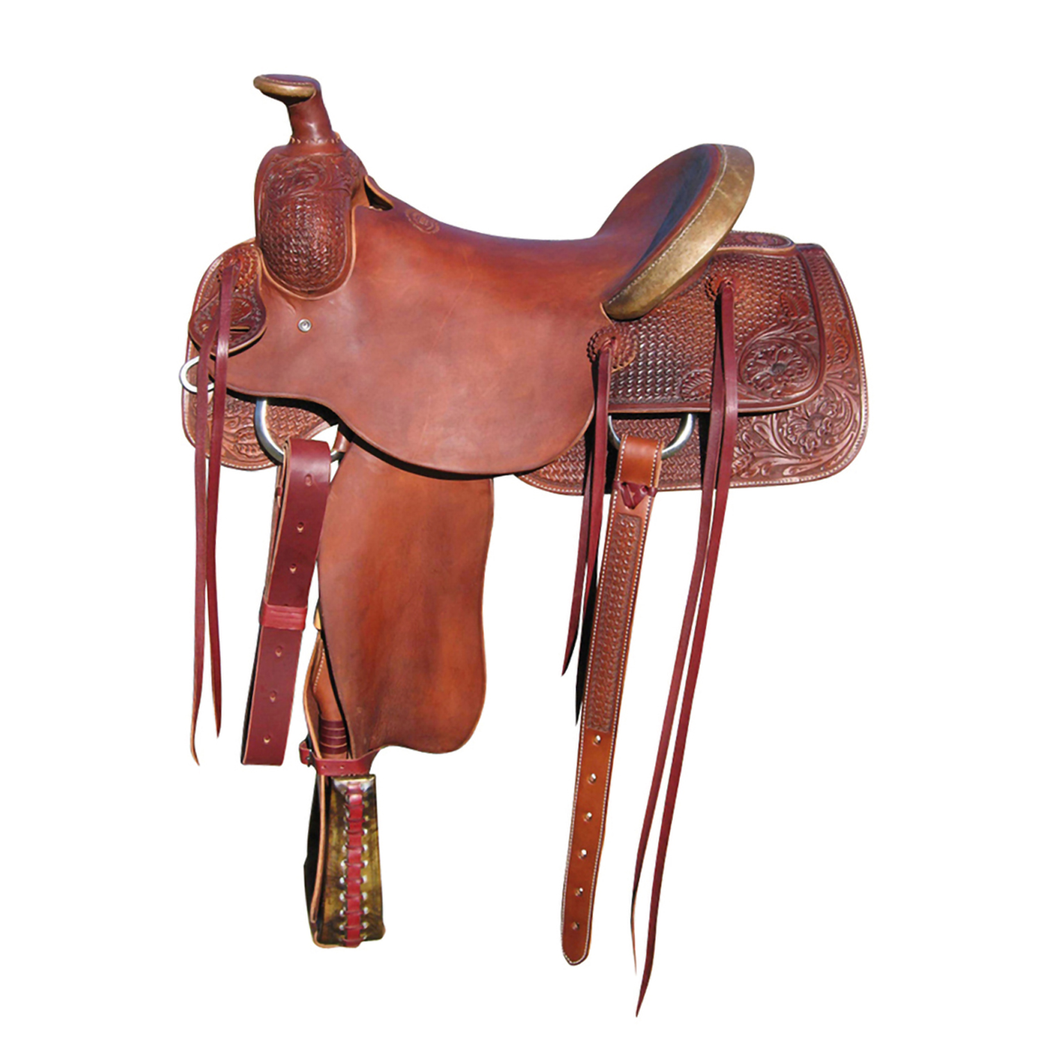 BOWMAN WILL JAMES RANCH ROPER SADDLE - Horsemega