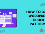 How To Build Wordpress Block Patterns