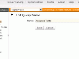 Edit Query Name