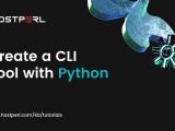 Create A Command Line Tool With Python Hostperl