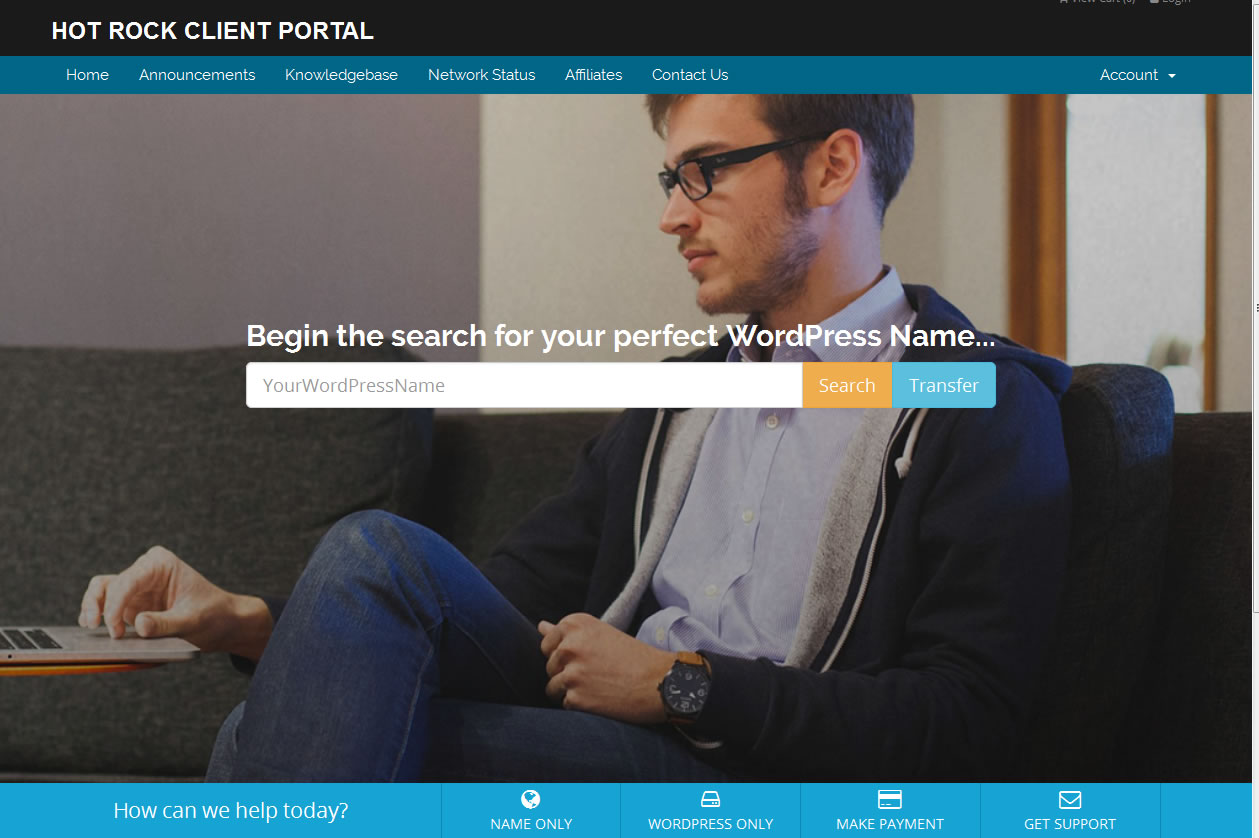 Setting up WordPress - Hot Rock Hosting