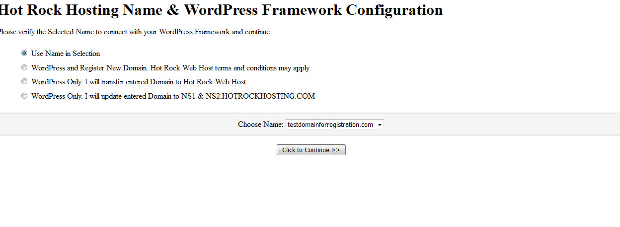 Setting up WordPress - Hot Rock Hosting