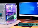 Raspberry Pi Mini Computer This Retro Desktop Pc Raspberry Pi Case Is