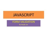 Make Validating Input Form Using Javascript In Html Howpk