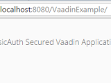 Vaadin Spring Security With Basicauth