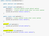 Private Methods In Interface Java 9