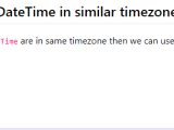 Compare Two Zoneddatetime Instances With Timezone