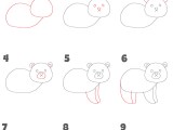 Easy Bear Drawing