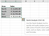 How To Use The Quick Analysis Tool In Excel