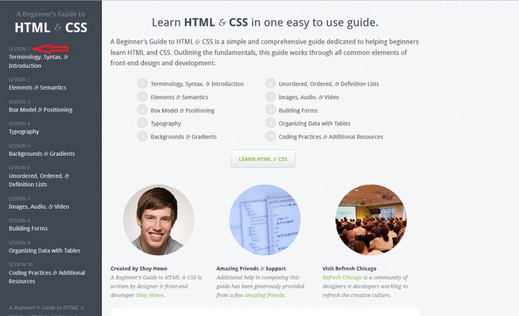 Htmlcss Free Tutorials