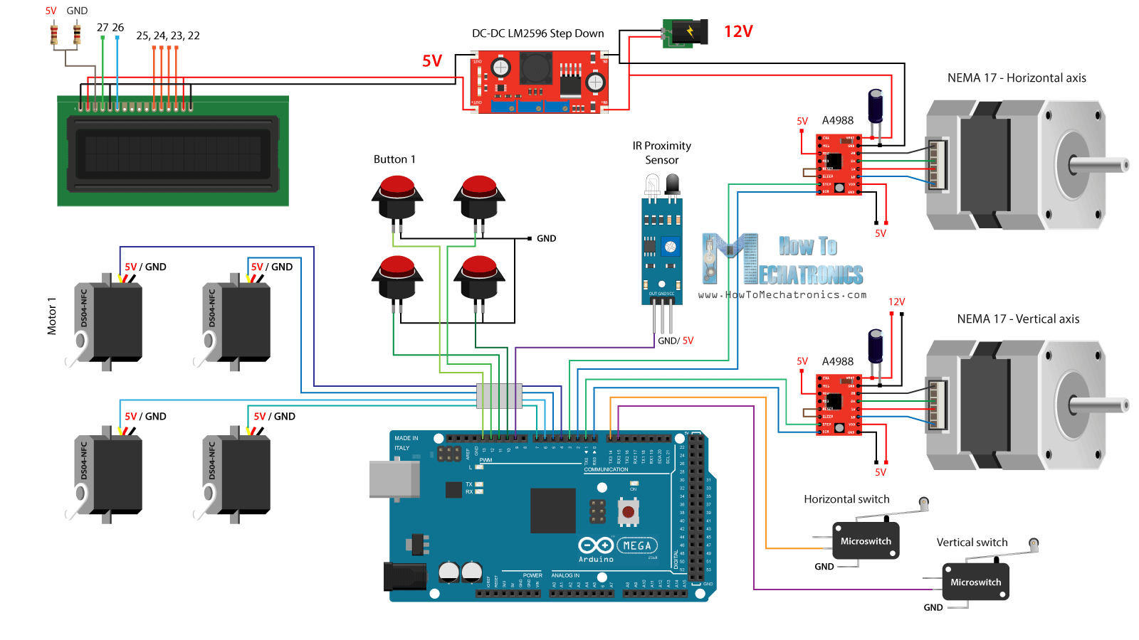 Circuit Diagram Maker Arduino Projects - Circuit Diagram