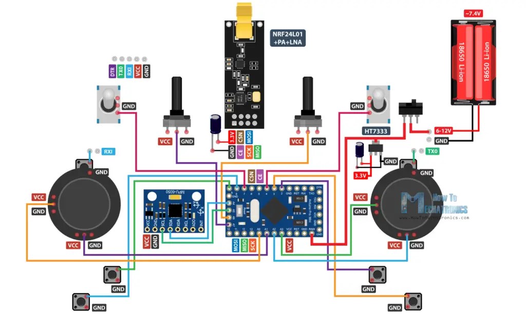 Make Arduino Circuit Diagram » Schema Digital