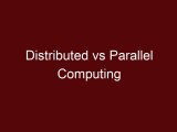 Distributed Vs Parallel Computing Hpc Sre Administration
