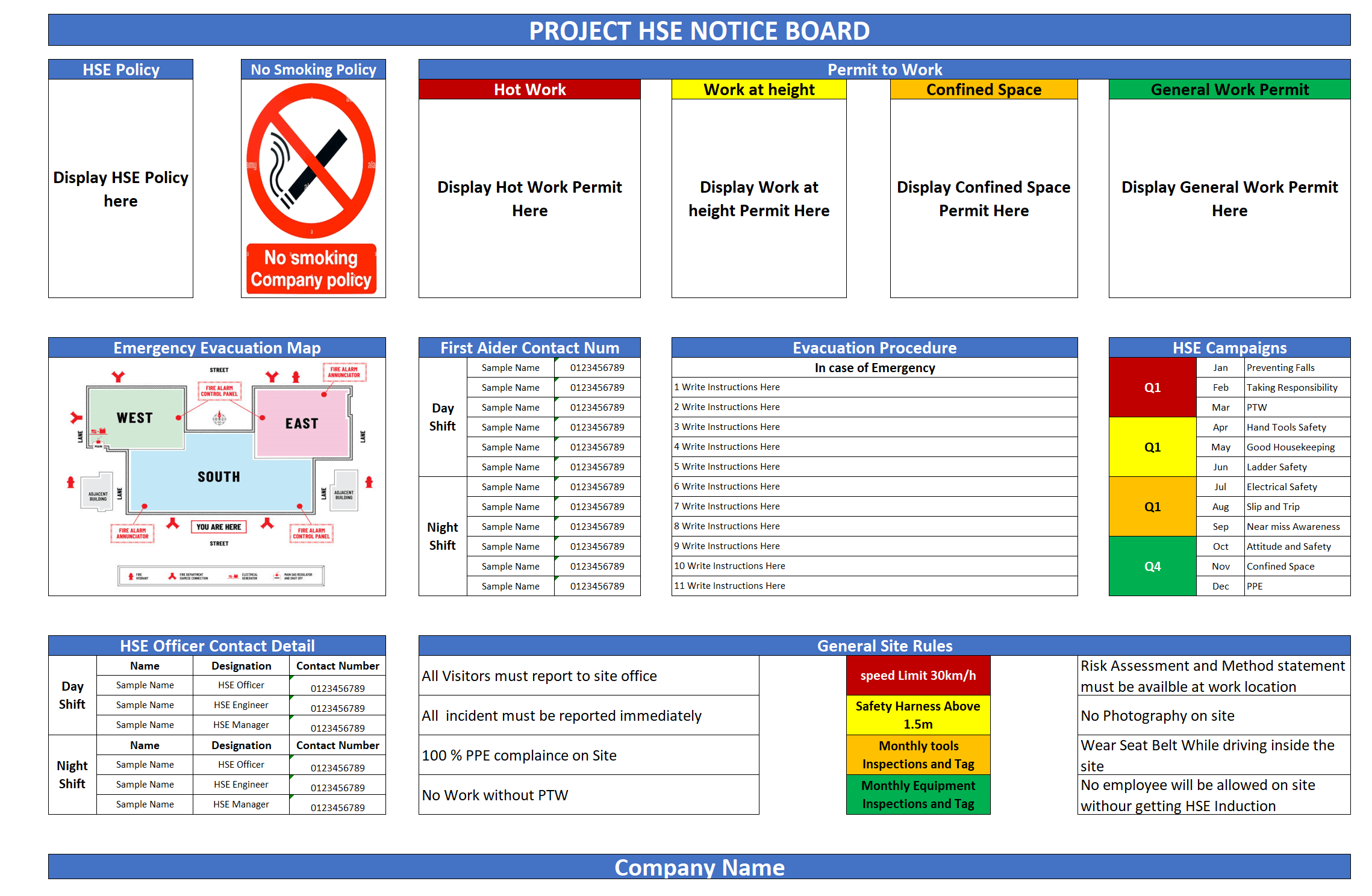 Project HSE Notice Board Hsefiles project-hse-notice-board-hsefiles