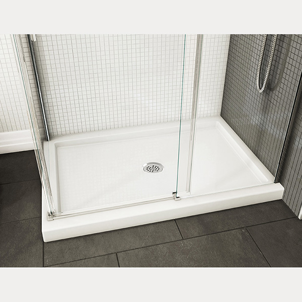 Double Threshold Shower Base (Centered Drain) - Hi-Tech Acrylic ...