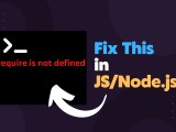 ошибка Referenceerror Require Is Not Defined в Js