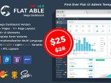 Flat Able Angular 10 Admin Template Exclusive On Themeforest