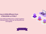 Dom Vs Html Dom Is Different From Html Explaine Difference