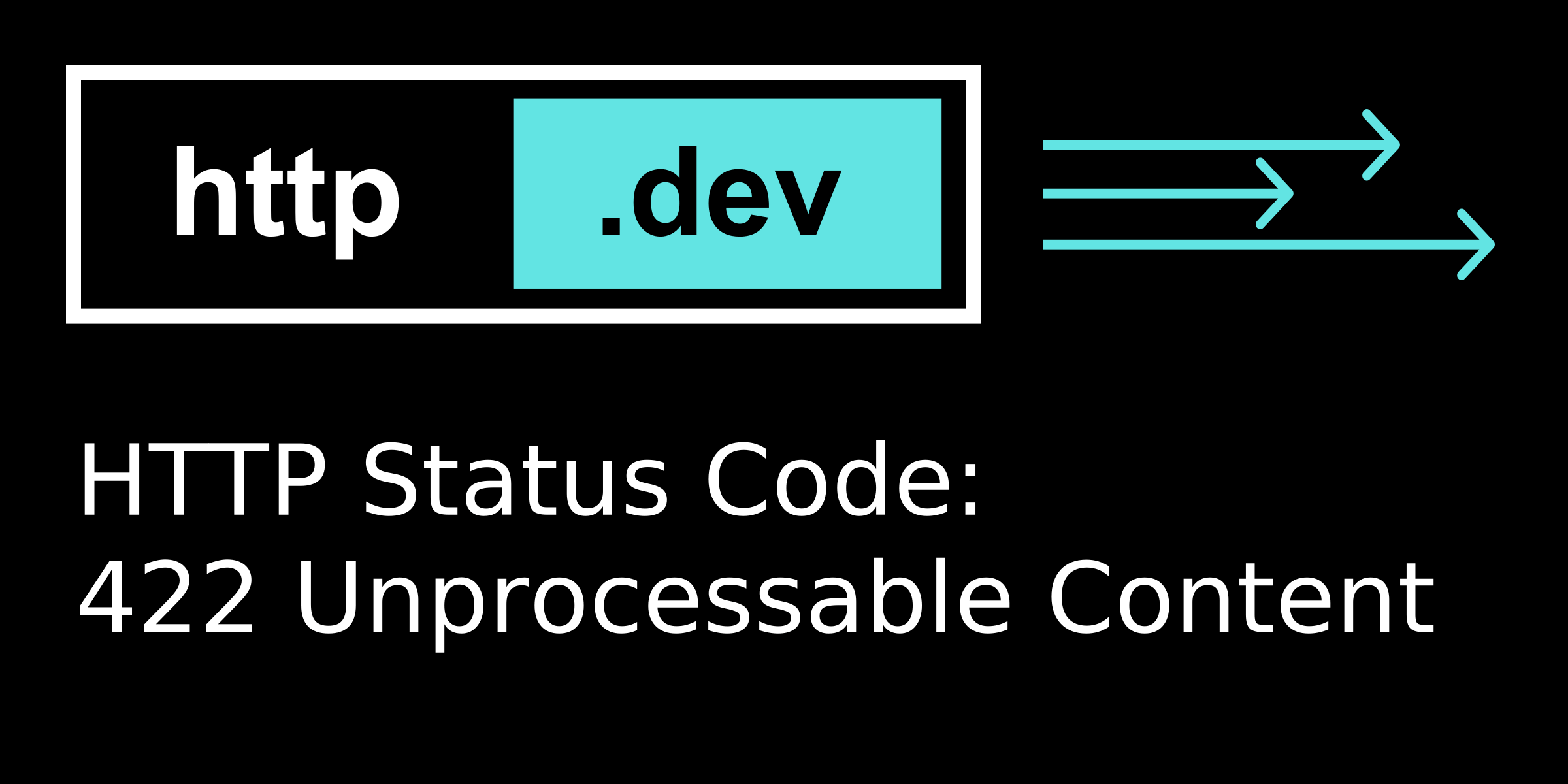 422 Unprocessable Entity Http Status Code Explained