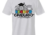 Playera Graduación Kinder Niño Suave Mercadolibre