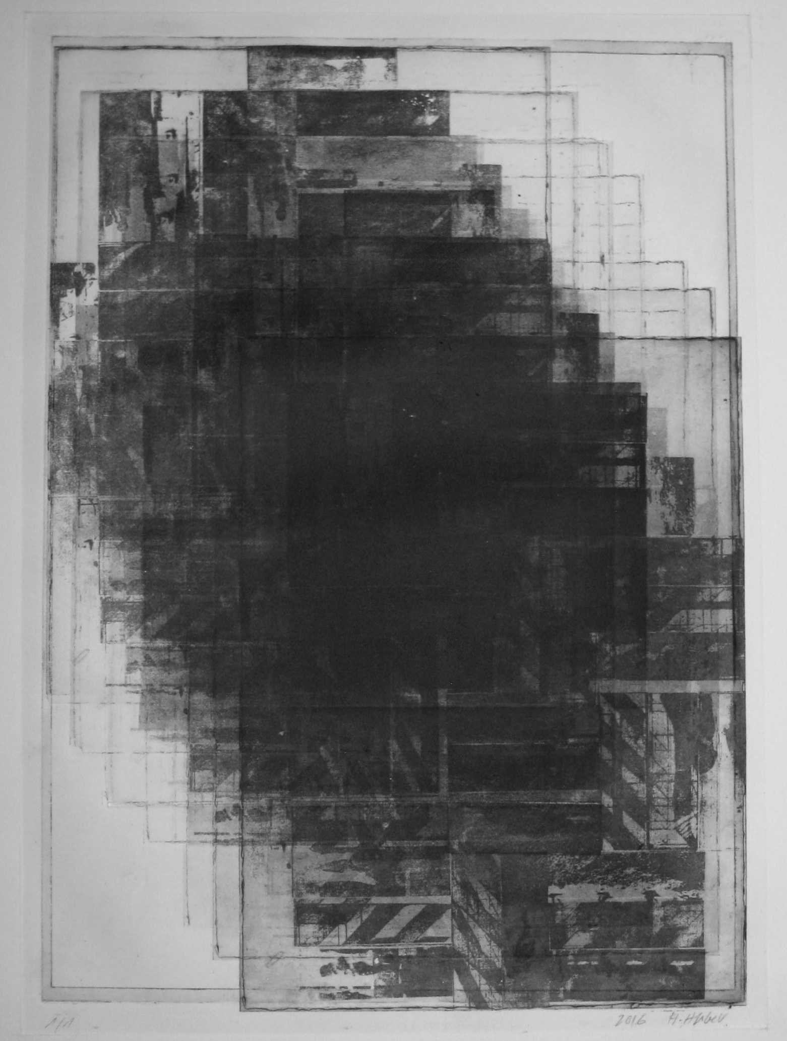 Durchblicke und Überlagerungen – Hermann Huber