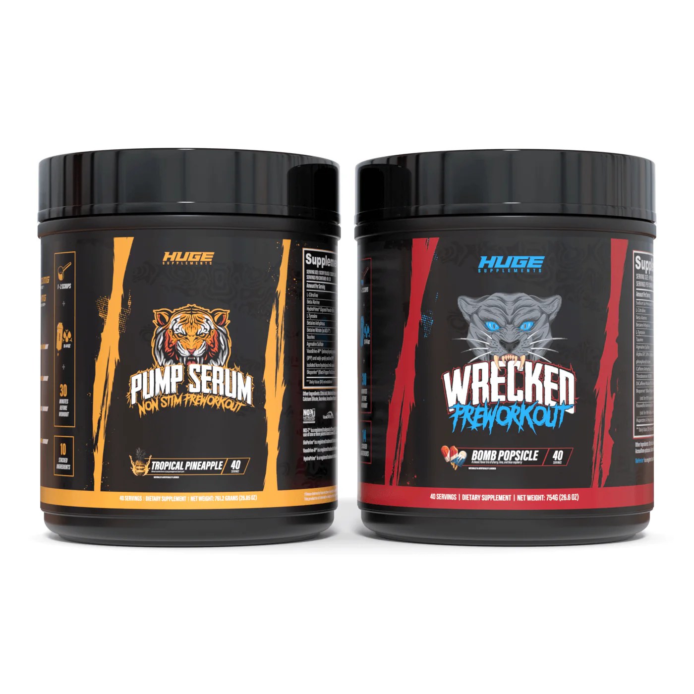 Huge Pre Workout Stack