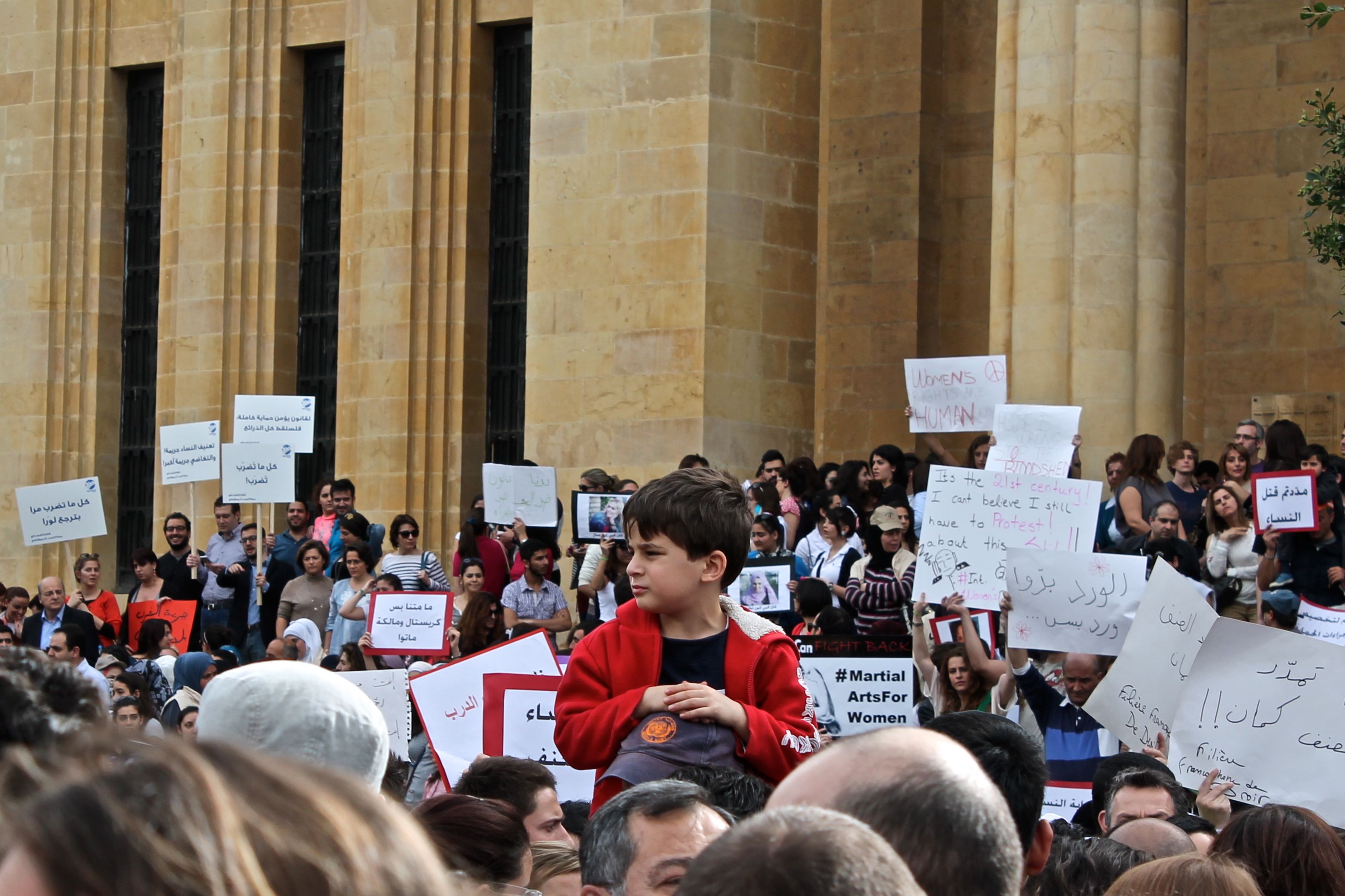 Protest5 – hummus for thought