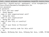 Generate Keystore Using Keytool In Java Huong Dan Java