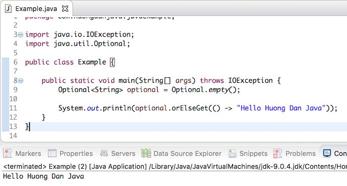 Some Ways To Initialize Optional Object In Java Huong Dan Java - Best Colorful Wallpapers in Mobile