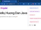 Create Angular Project Using Angular Cli Huong Dan Java