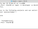 Deploy Application In Openshift Using Client Tool Oc Huong Dan Java