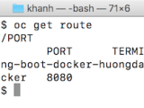 Deploy Application In Openshift Using Client Tool Oc Huong Dan Java