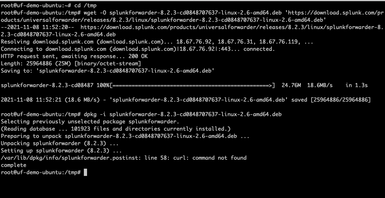 Deploying the Splunk Universal Forwarder on Linux - Hurricane Labs