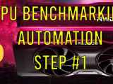 The First Step To Gpu Benchmark Automation With Python Hardware Busters