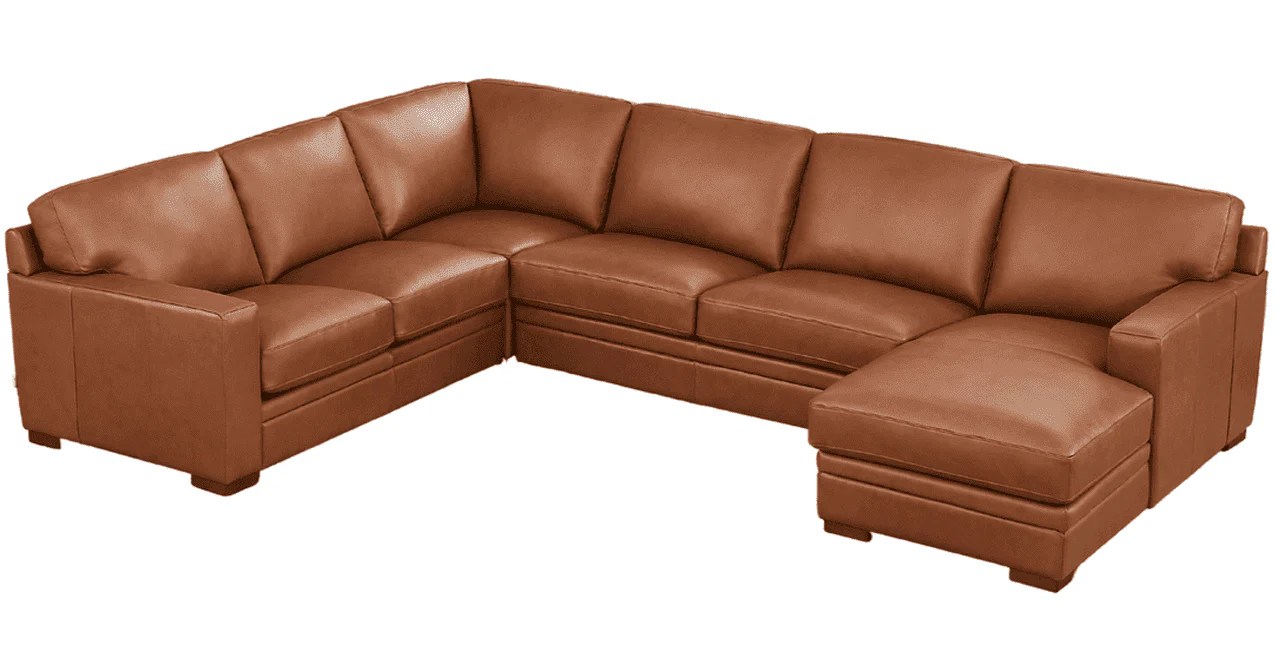 Dillon Leather Sectional Collection Hydeline Usa Hydeline Furniture