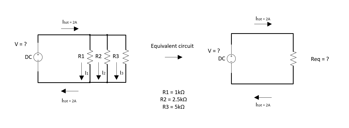 How To Find Missing Resistor In A Parallel Circuit - Wiring Digital and ...
