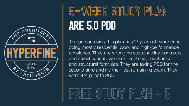 Free ARE 5.0 Study Plans - Hyperfine Architecture