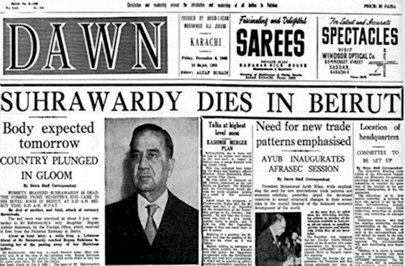 The political victimisation of Huseyn Shaheed Suhrawardy – khalidriazblog