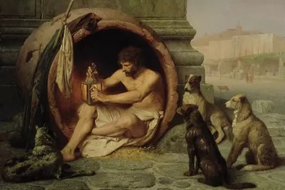 Diogenes 1860 Canvas Wall Art By Jean Leon Gerome Icanvas