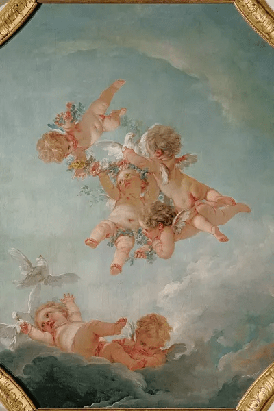 The Music Lesson 1749 Art Print By Francois Boucher Icanvas